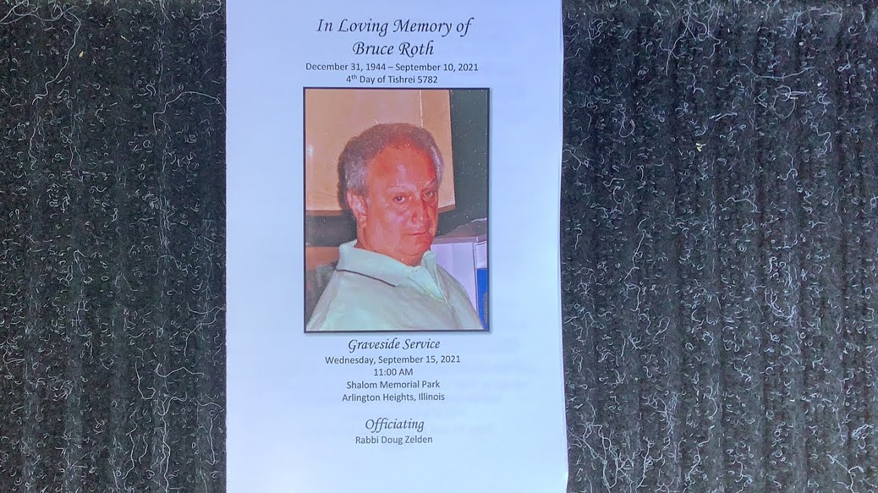Bruce Roth funeral - YouTube