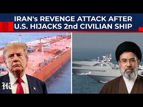 Iran's Sudden Revenge Attack Hours After US Hijacks 2nd Ship: IRGC Damages Vessel; Trump Stunned?