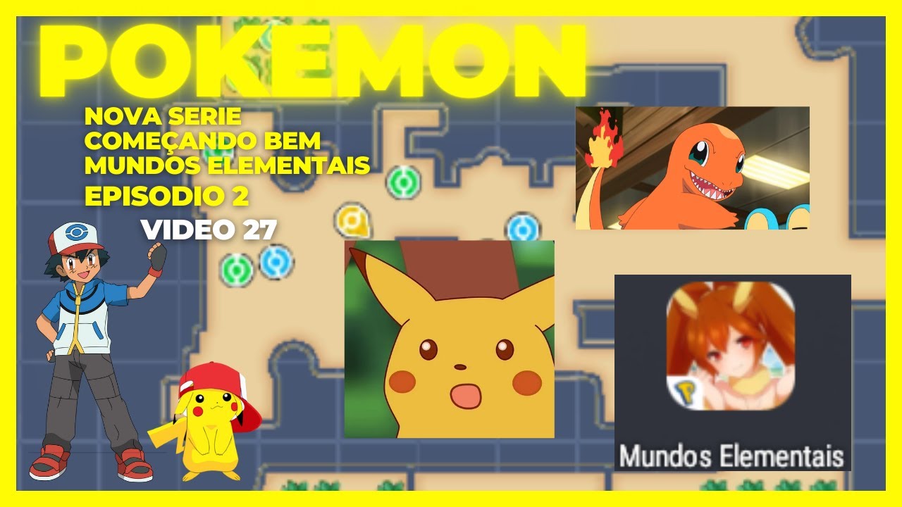 Episodio 2 da serie Começando Bem no (Pokémon Pendant/Infinity Island ...