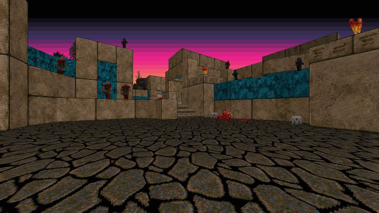 Doom 2: Ancient Aliens - Map 26: Egyptian Metaphysics (UV Max) - YouTube
