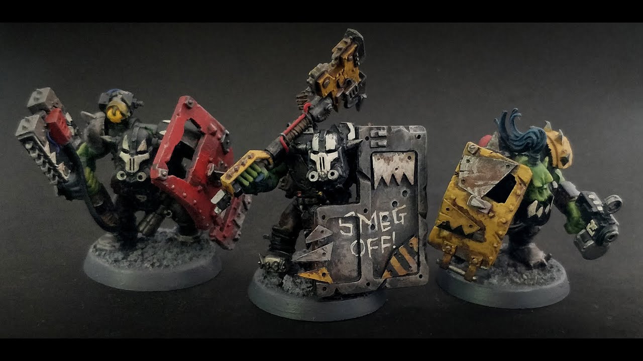 Boarding Shield Orks! - YouTube