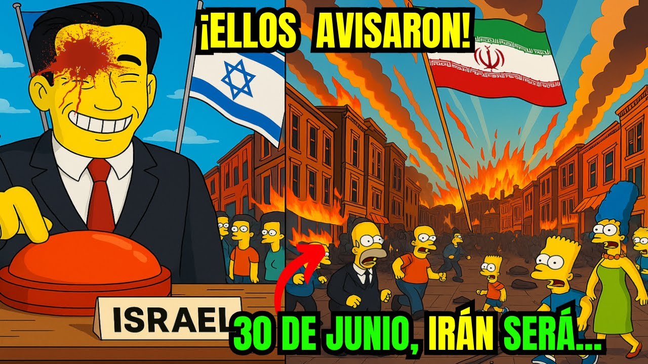 ISRAEL vs IRÁN — ¿Los Simpson ya predijeron este conflicto en 2025 ...