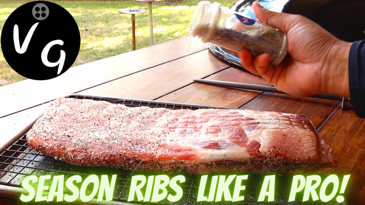 Season Pork Ribs Like a Pro - How to Season your Pork Ribs - YouTube