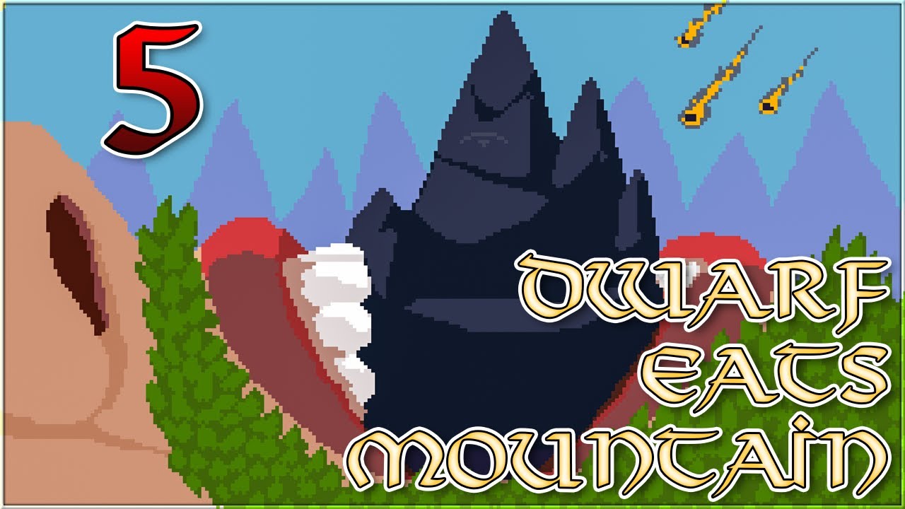 Feasting Upon the Flesh of Mother Mountain // Dwarf Eats Mountain ...