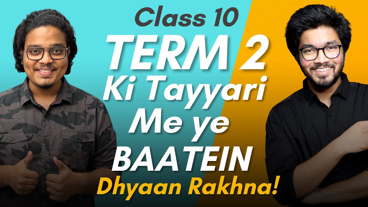 Class 10 Term 2 | Remember These Points While Studying for Term 2 - YouTube