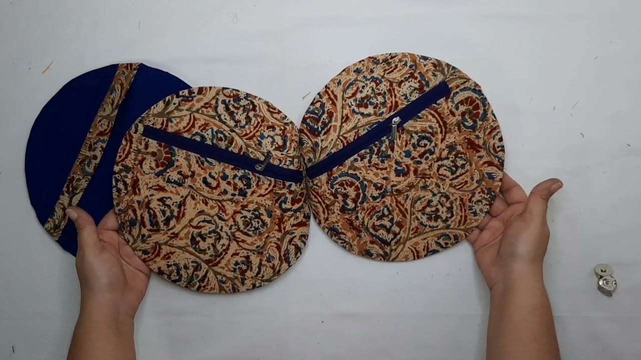 एकदम नया है, जलदी से देख लो । Must see round bag, DIY Designer Bag ...