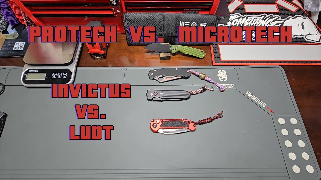 PROTECH Invictus vs. Microtech LUDT. (Which do you choose?) - YouTube