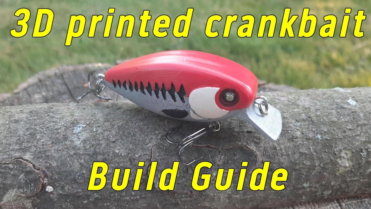 3D Printing and Building a Classic Crankbait Fishing Lure (How-To ...