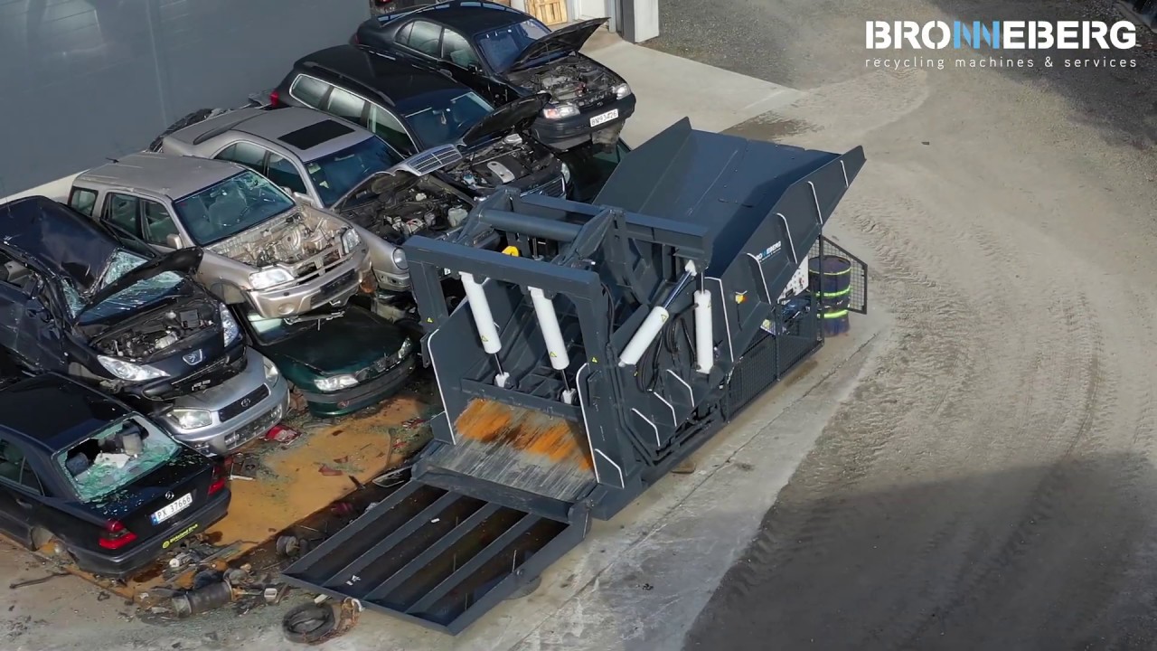 Bronneberg Car Flattener - Autofalter - Car baler - Bilpressar ...