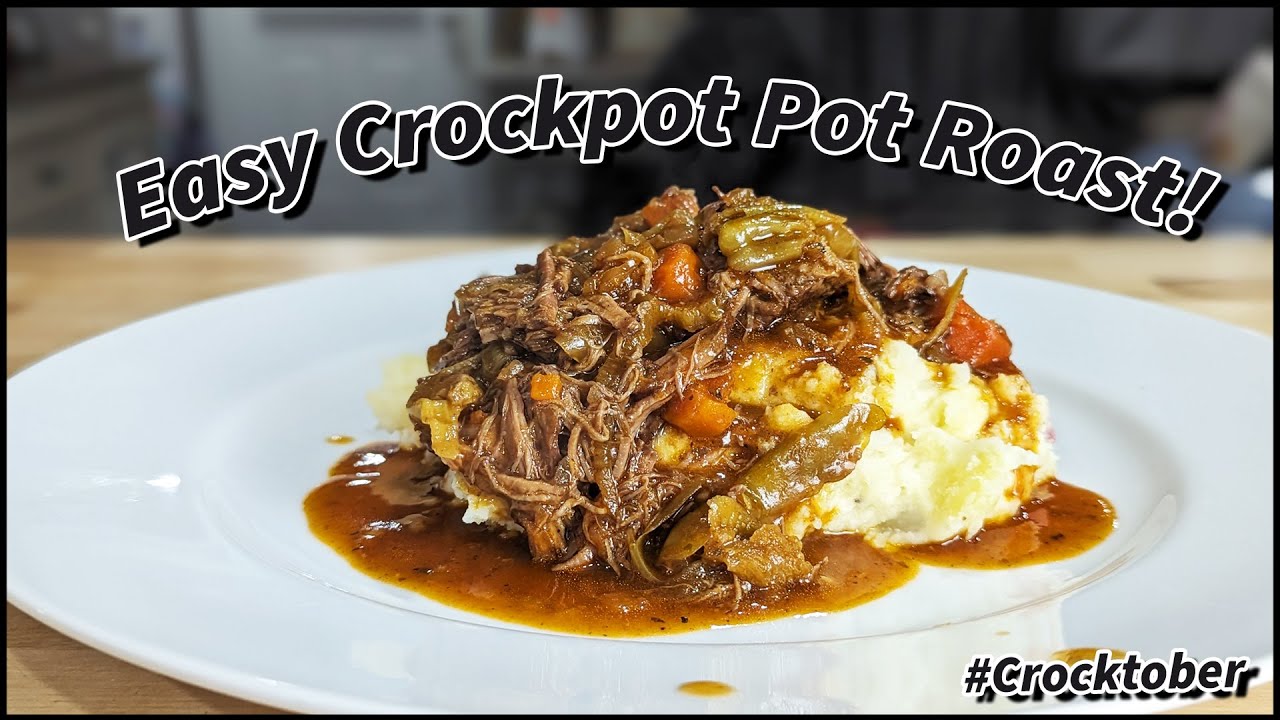 "Crocktober" Feast: Slow Cooked Pot Roast Perfection! #Collab # ...