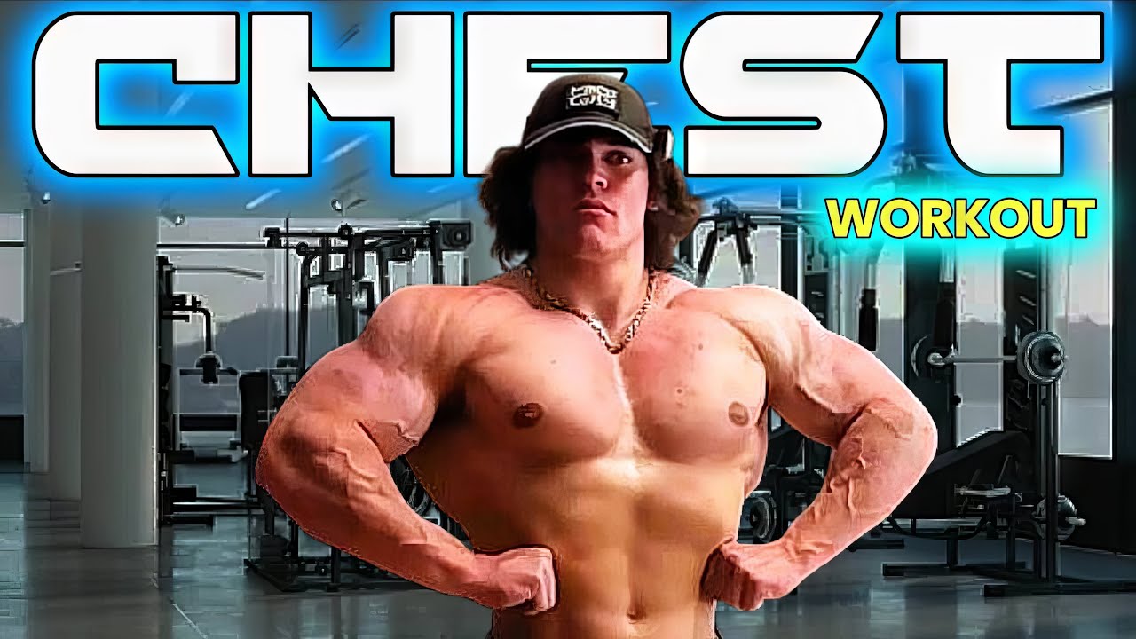 Sam Sulek’s Chest Workout Routine! How to build chest like Sam Sulek ...