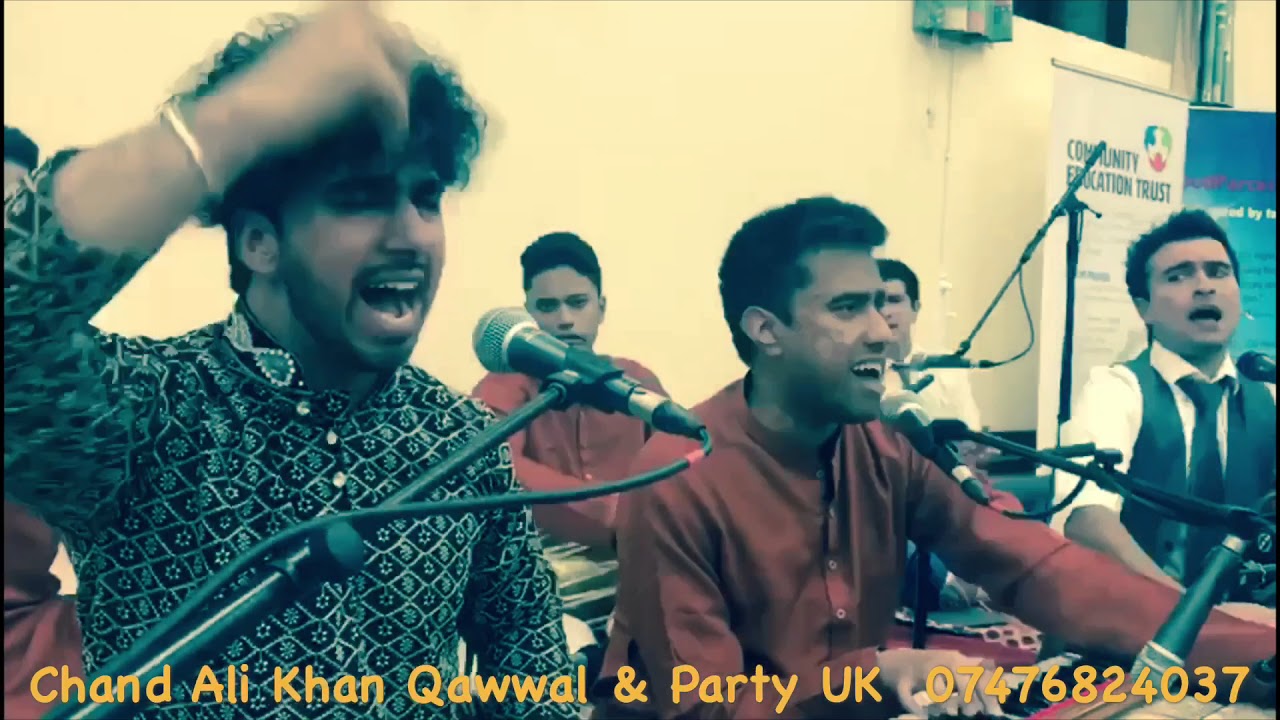 Akhiyan Udeek Diyan | Chand Ali Khan Qawwal | Qawwali Event in London ...