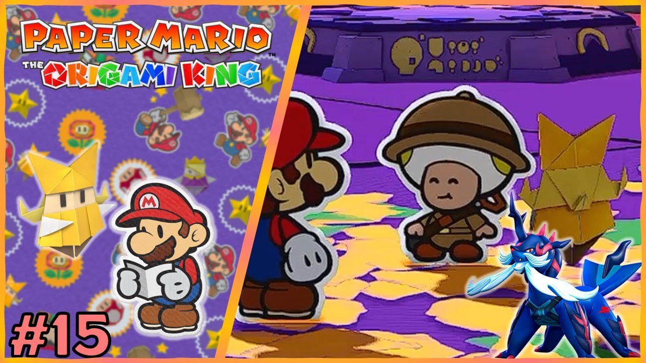 El Profesor Toad | Paper Mario The Origami King #15 - YouTube