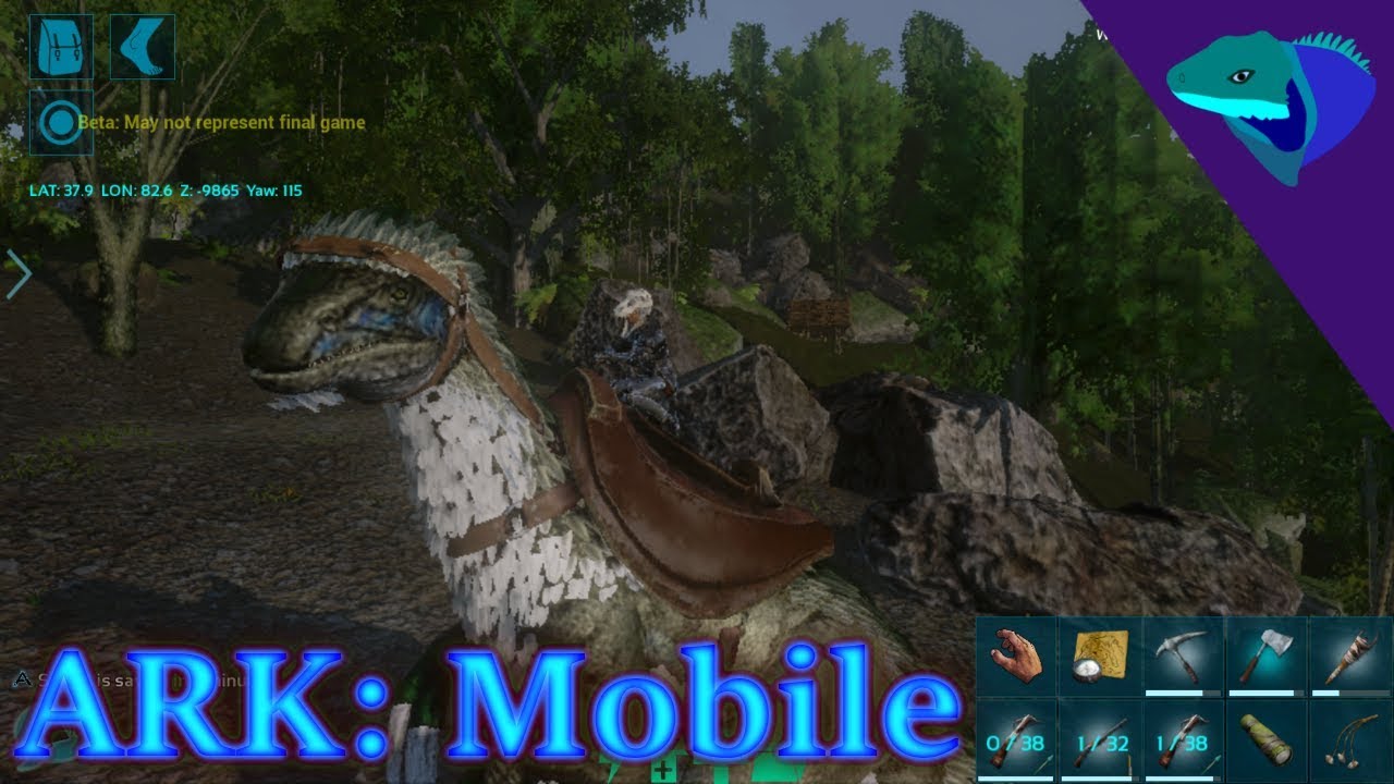THERIZINOSAURUS TAMING! HARVESTING MACHINE! Ark: Mobile Episode 23 ...