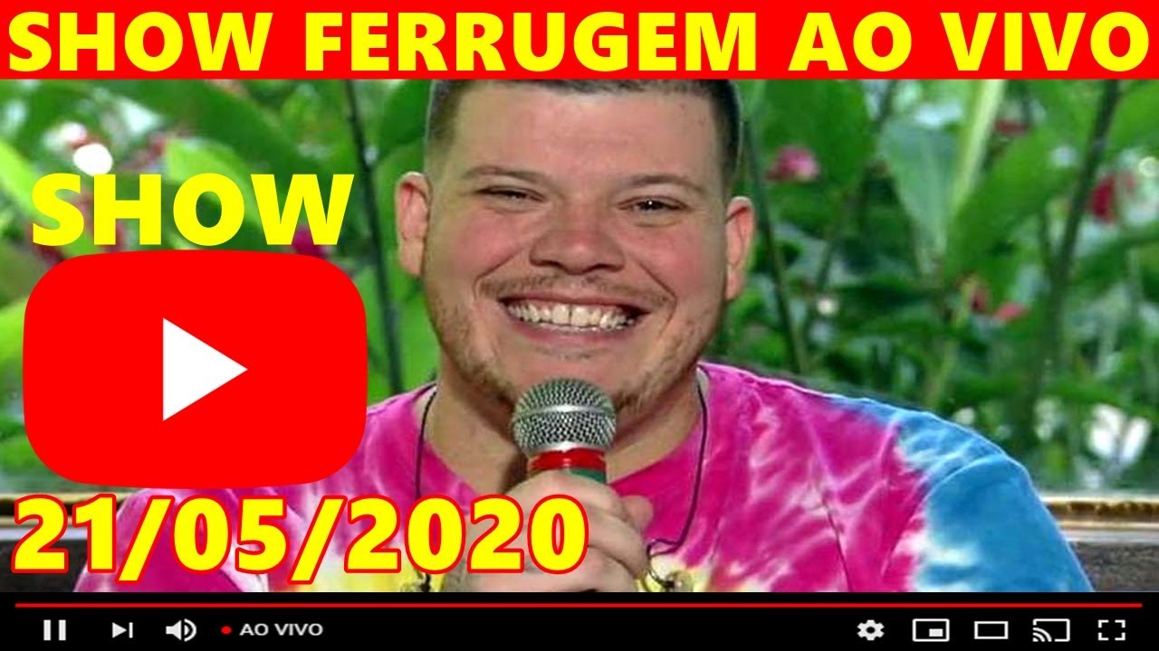 Ferrugem faz live hoje ao vivo | com seus grandes sucessos - YouTube