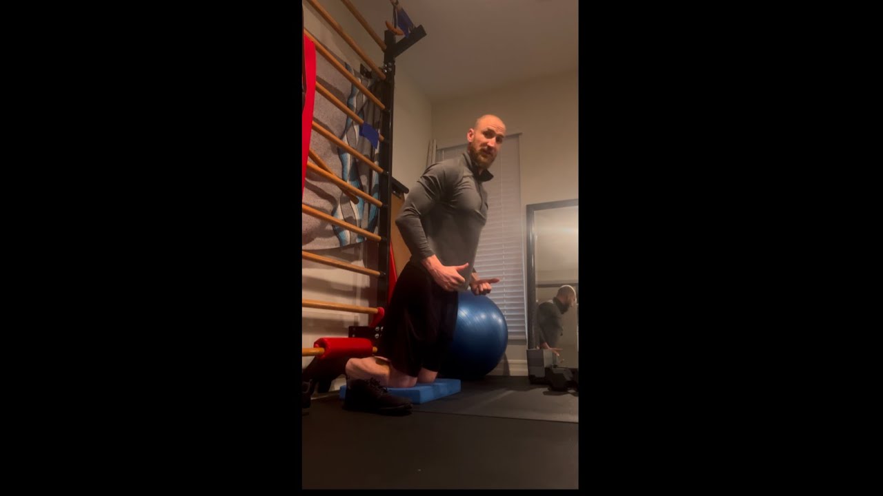 Nordic Hamstring Curl Progression - YouTube