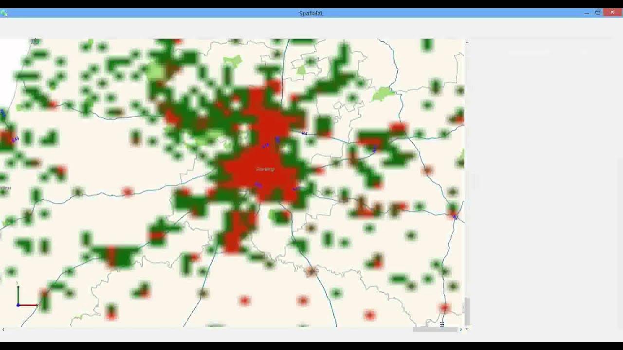 How to work with Heat Mapping Grids in SpatialXL in Excel - YouTube