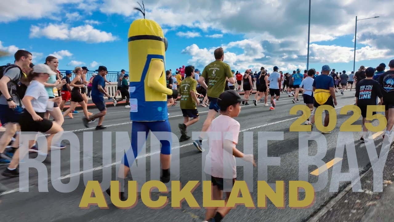 First Round The Bay Run with 5 & 8-Year-Olds! 🏃‍♂️💙 Supporting ADHD NZ ...