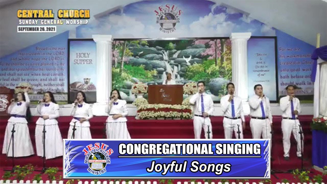 JMCIM | Congregational Singing | Joyful Songs | September 26, 2021 ...