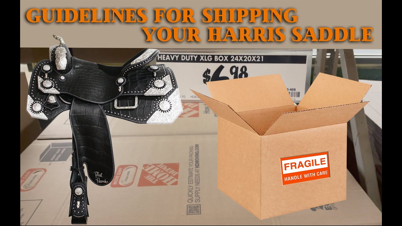 HARRIS How-To Series: Boxing a Saddle For Shipping - YouTube