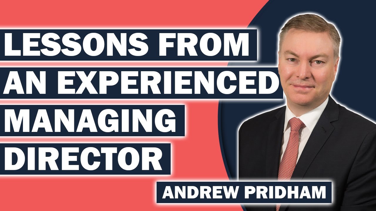 Lessons from the man who became Managing Director of UBS by 28 | w ...