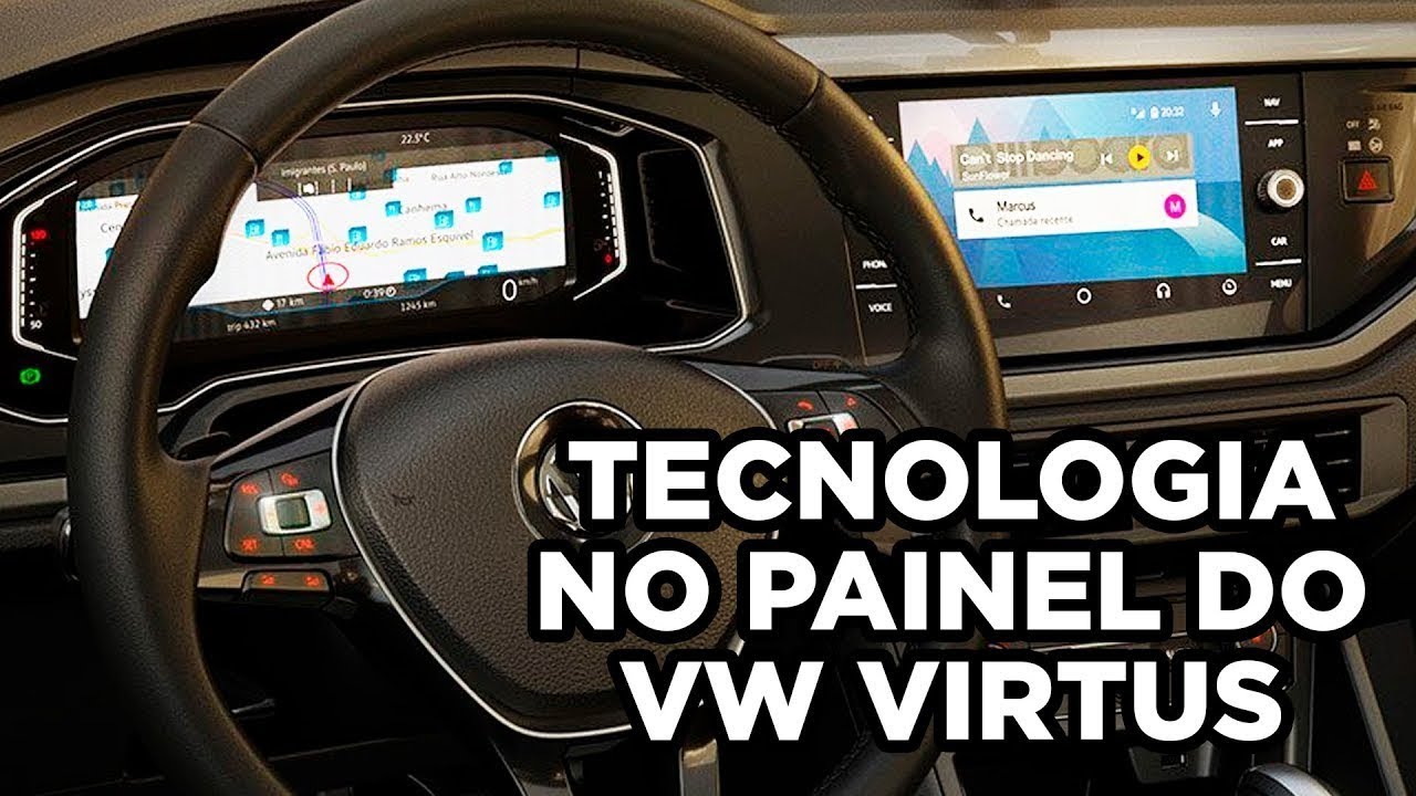 Papo Rápido - O Surpreendente Painel do Volkswagen Virtus - YouTube