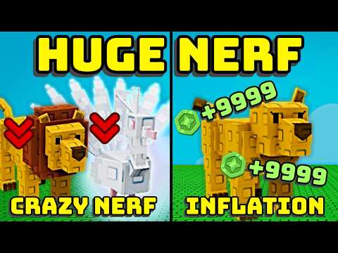 😢 LION NERF, ALBINO PEACOCK NERF, AND MORE ADJUSTMENTS IN GROW A GARDEN