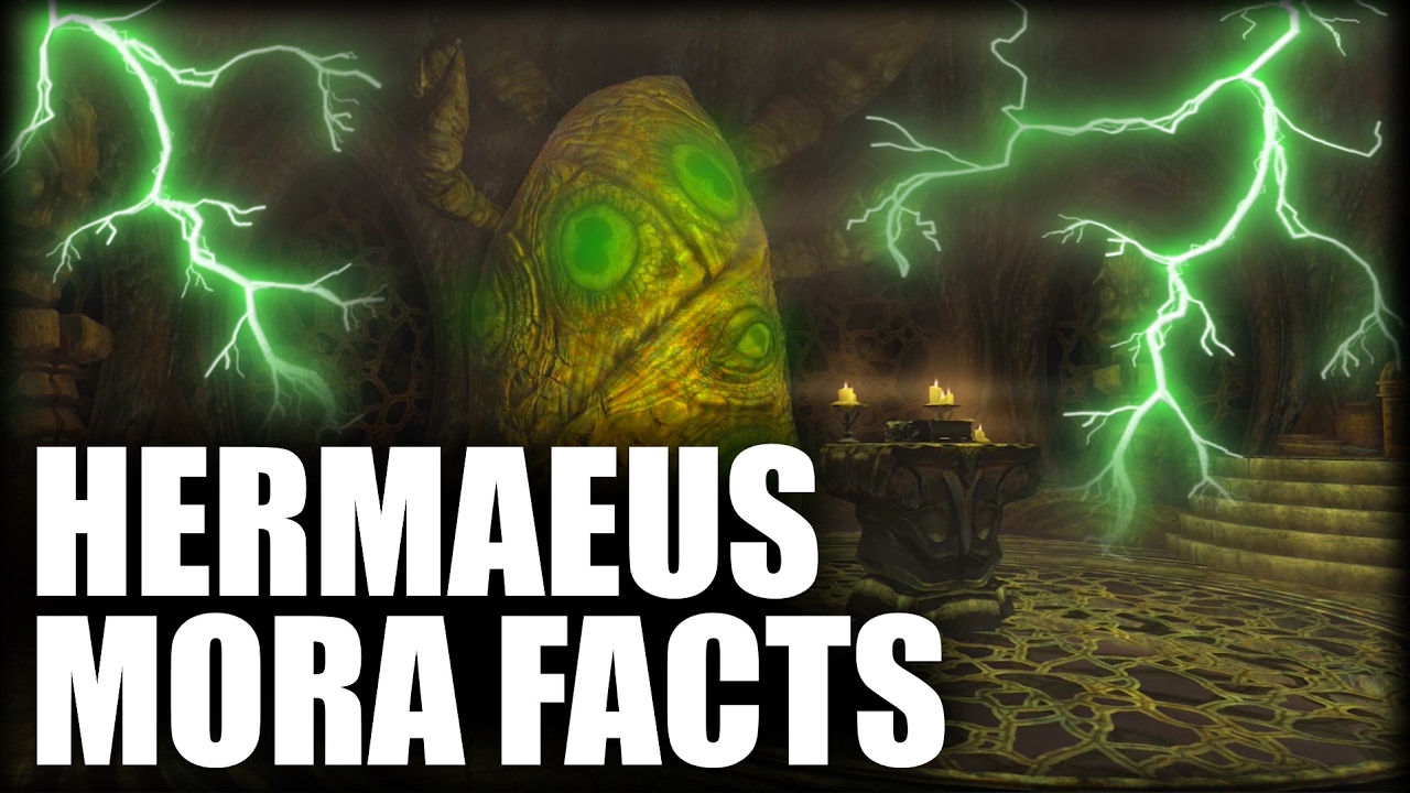 Skyrim - 4 Hermaeus Mora Facts - Elder Scrolls Lore - YouTube