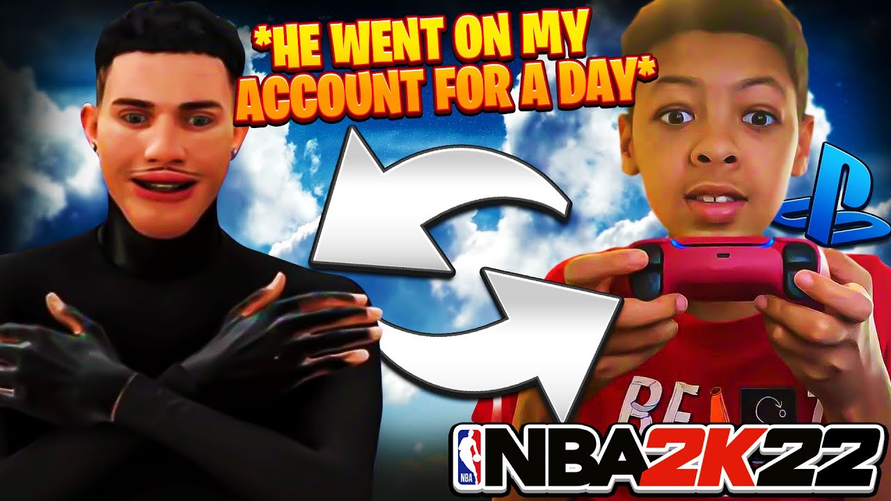 ME AND MY 14 YEAR OLD SUPPORTER SWITCHED 2K ACCOUNTS AND WENT ON A 100 ...