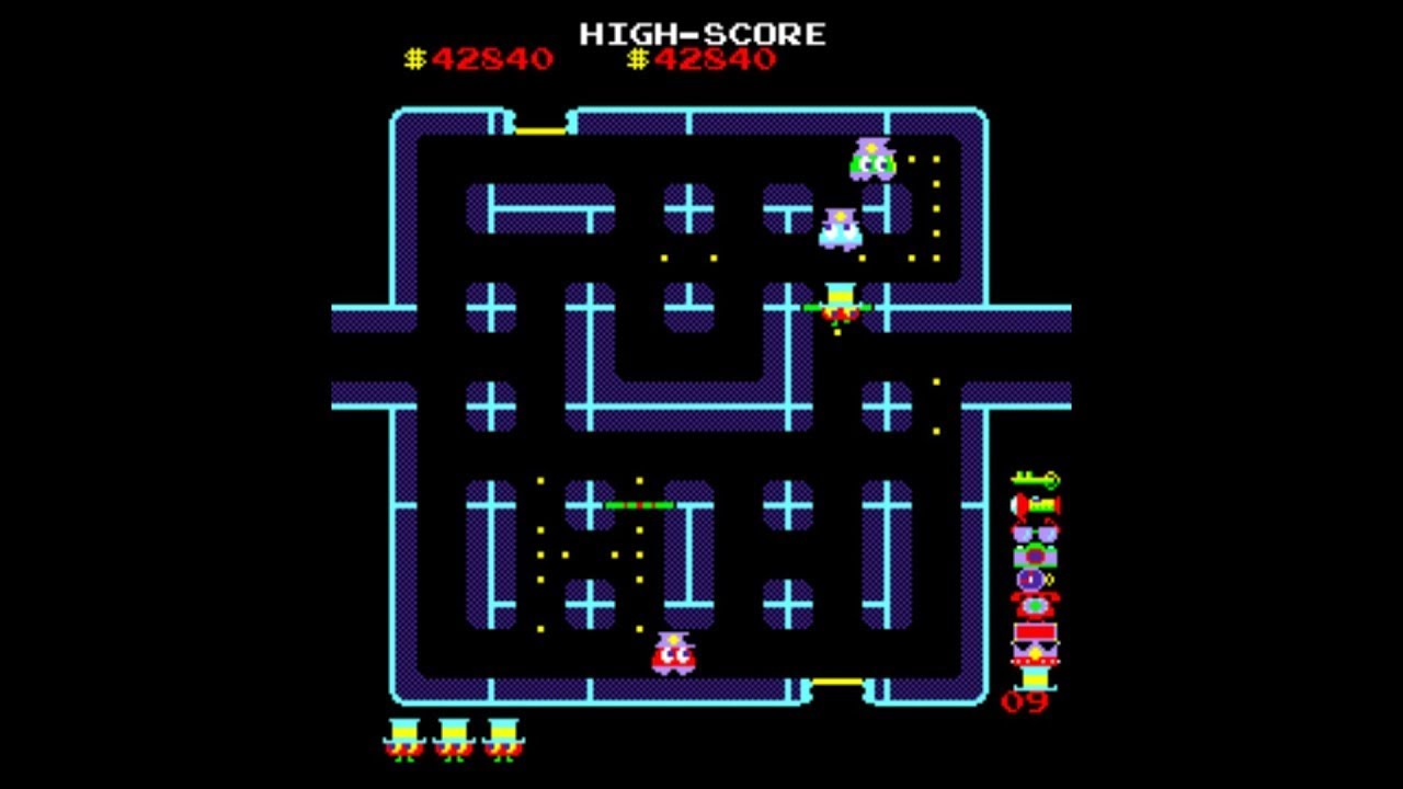 Lock'n'Chase [Arcade Longplay] (1981) Data East Corporation - YouTube