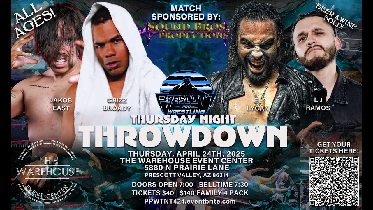Jakob East & Grizz Broady vs El Lycan & LJ Ramos | PPW | THIRSTY ...