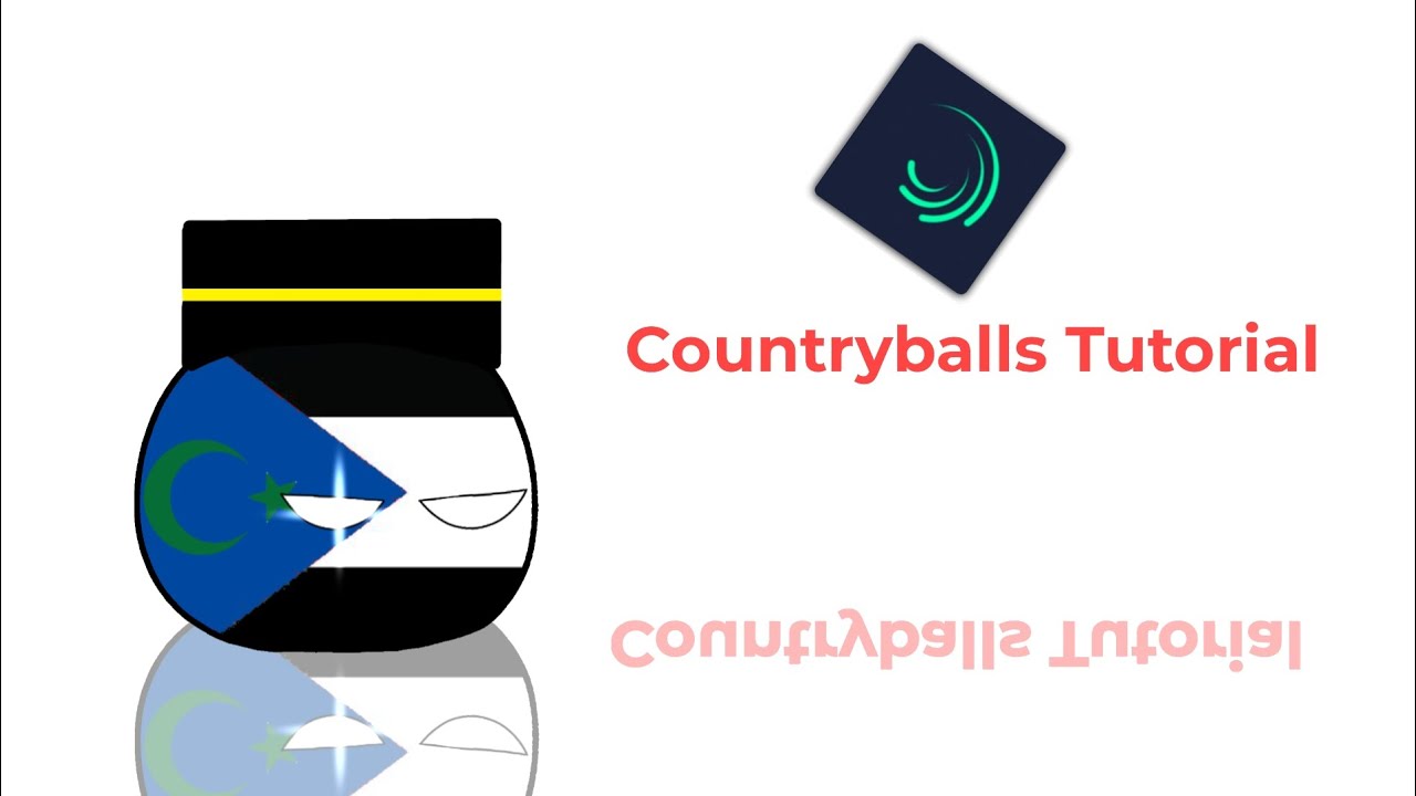 How to make an Country Balls animation using Alight Motion | Country ...