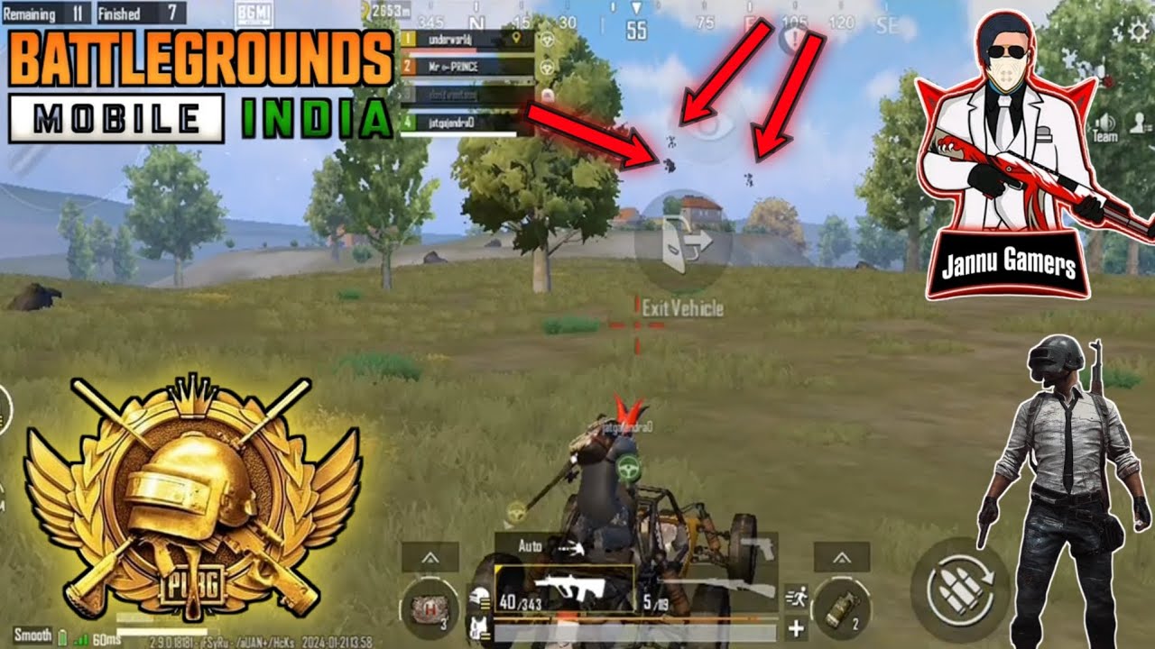 BGMI GAME PLAY ME HACKER /BATTLEGROUNDS MOBILE INDIA GAME PLAY VIDEO ...