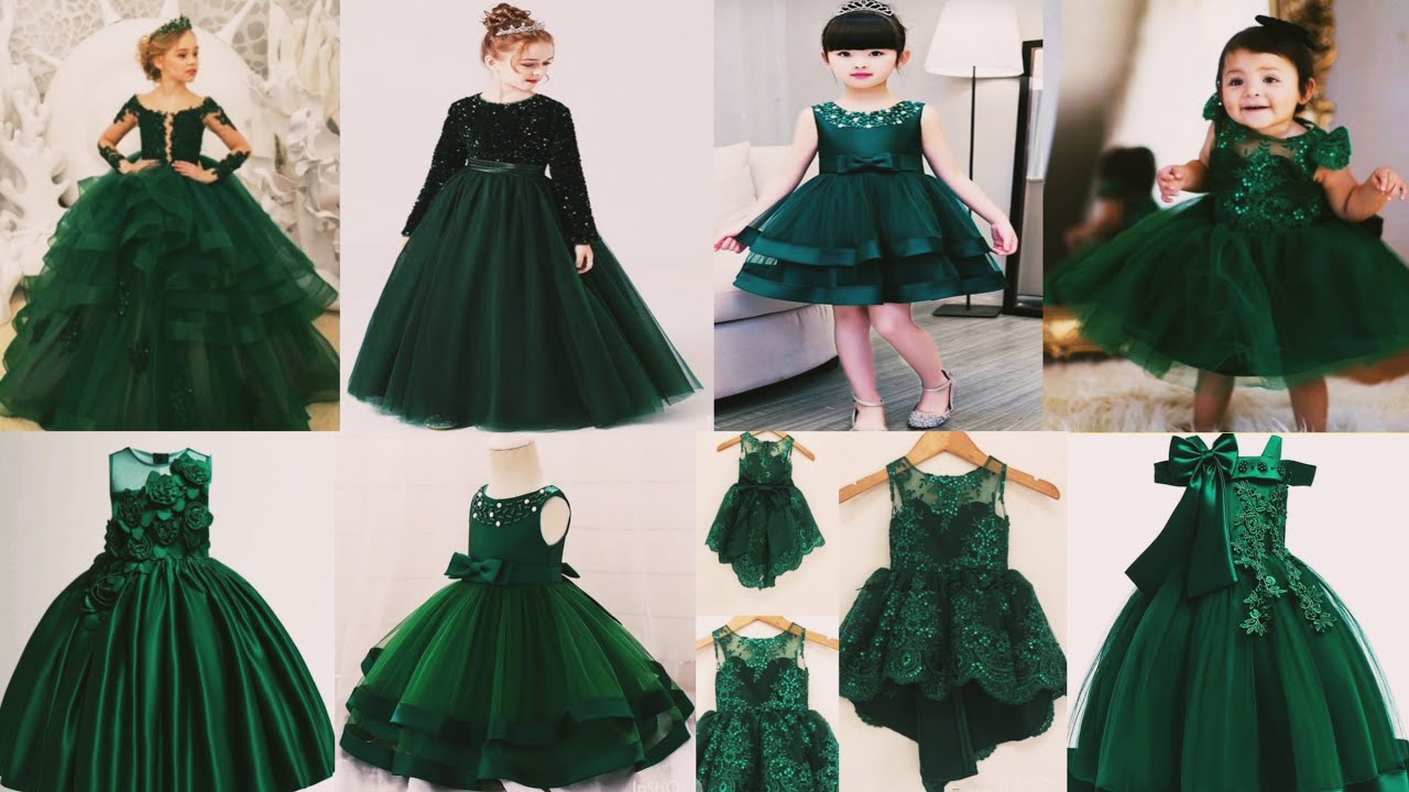 flower girl frock design |flower dress | frock bow making | bow frock ...