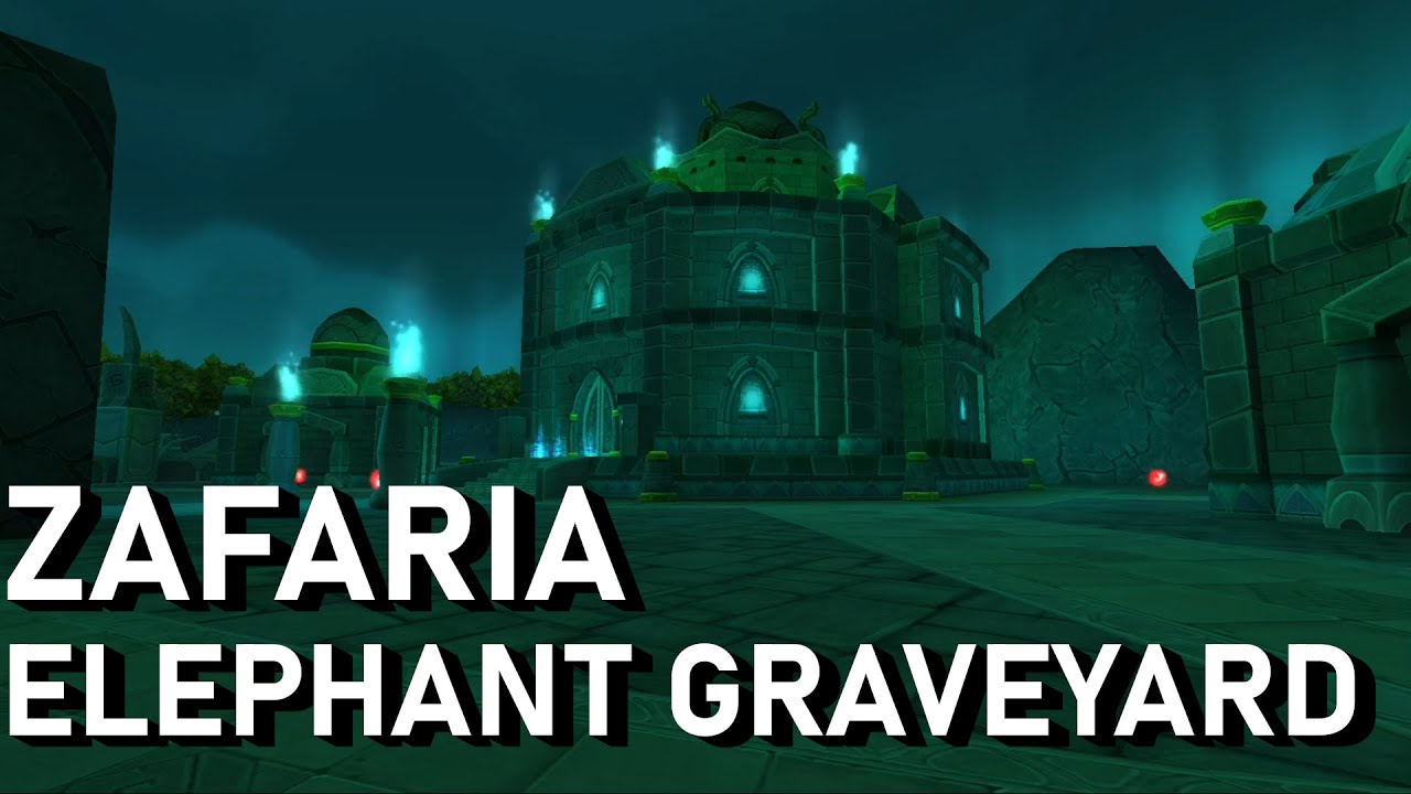 Wizard101 OST: Zafaria - Elephant Graveyard - YouTube