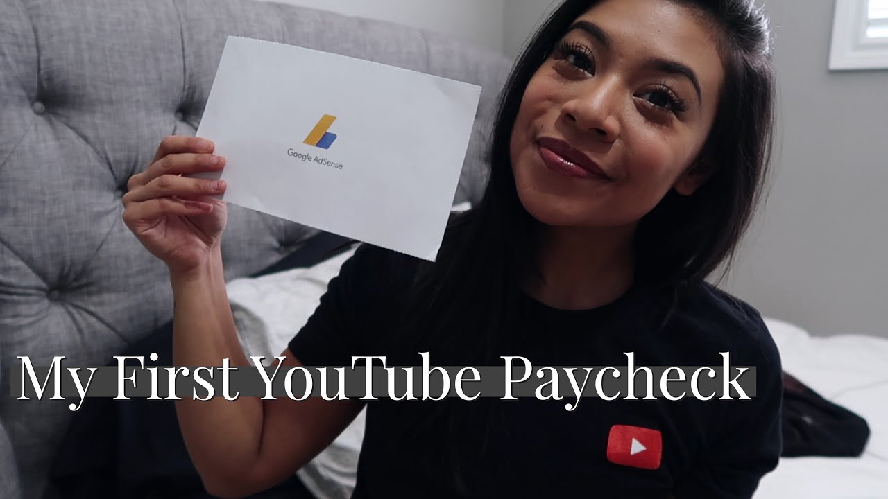 My First YouTube Paycheck & How Monetization Works in 2020 - YouTube