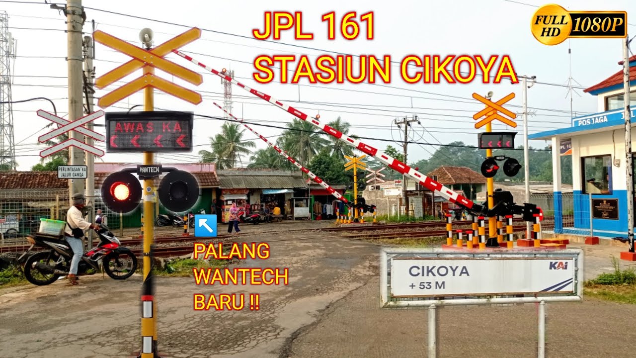 PALANG WANTECH BARU | JPL161 Stasiun Cikoya - Kabupaten Tangerang - YouTube