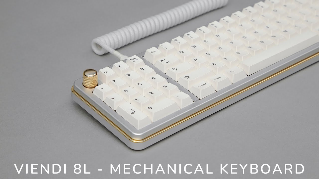 VIENDI 8L - Luxury keyboard. Groupbuy coming soon. - YouTube