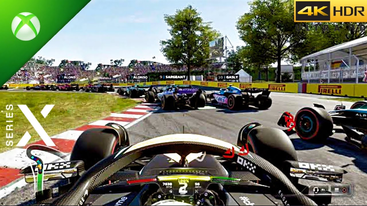 F1 2023 - NEW 13 Minutes Gameplay (4K 60FPS) - YouTube