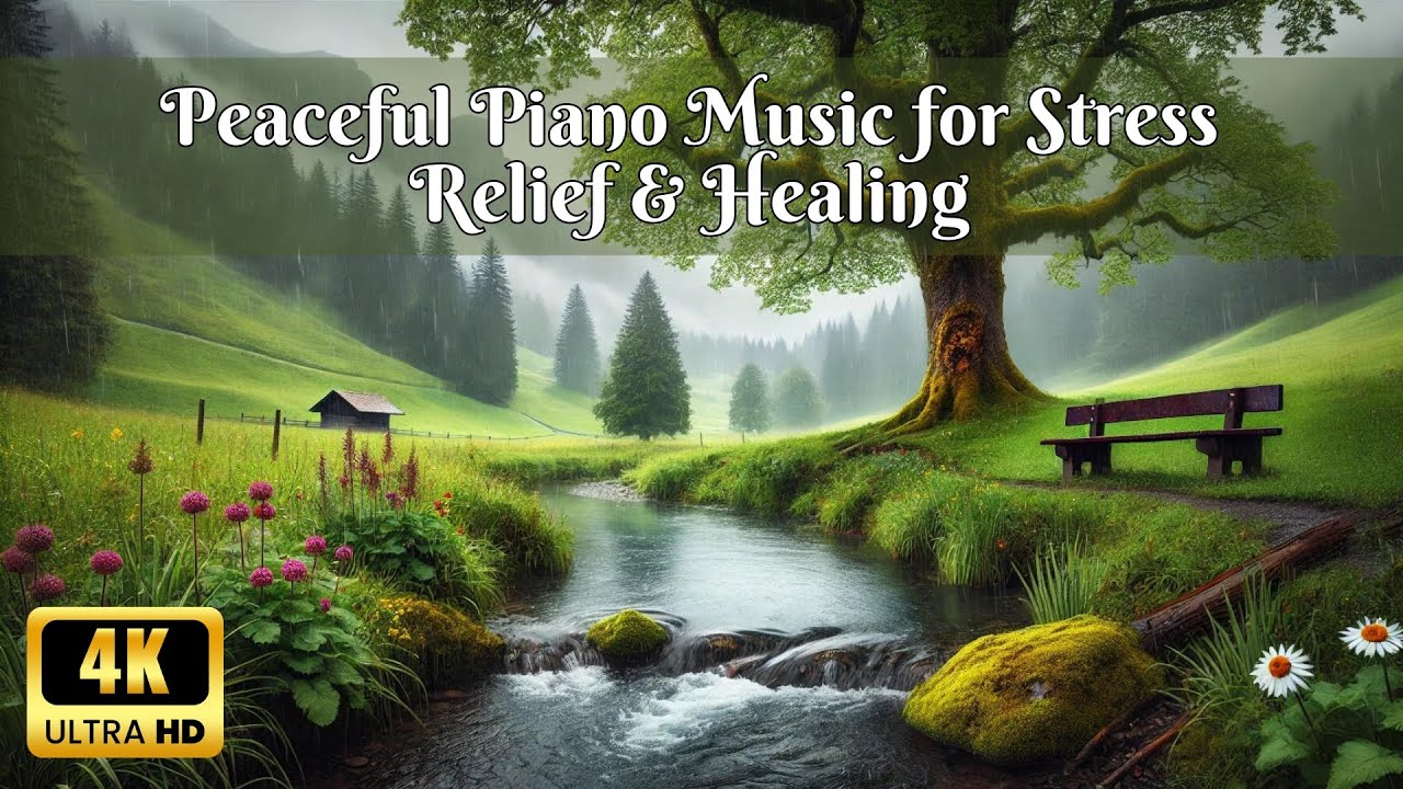Peaceful Piano Music for Stress Relief & Healing | Soothing Sounds for ...