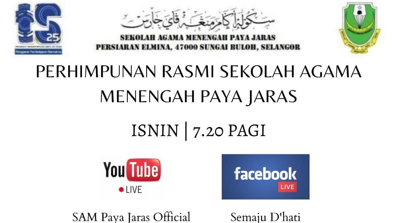MAJLIS PERHIMPUNAN SAM PAYA JARAS MINGGU 23/2022 - YouTube