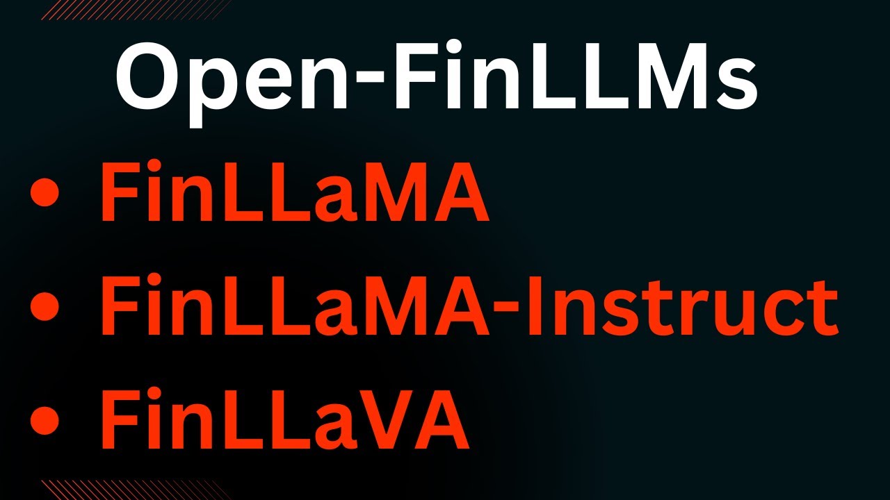 Open FinLLMs - Multimodal LLMs for Financial Applications - YouTube
