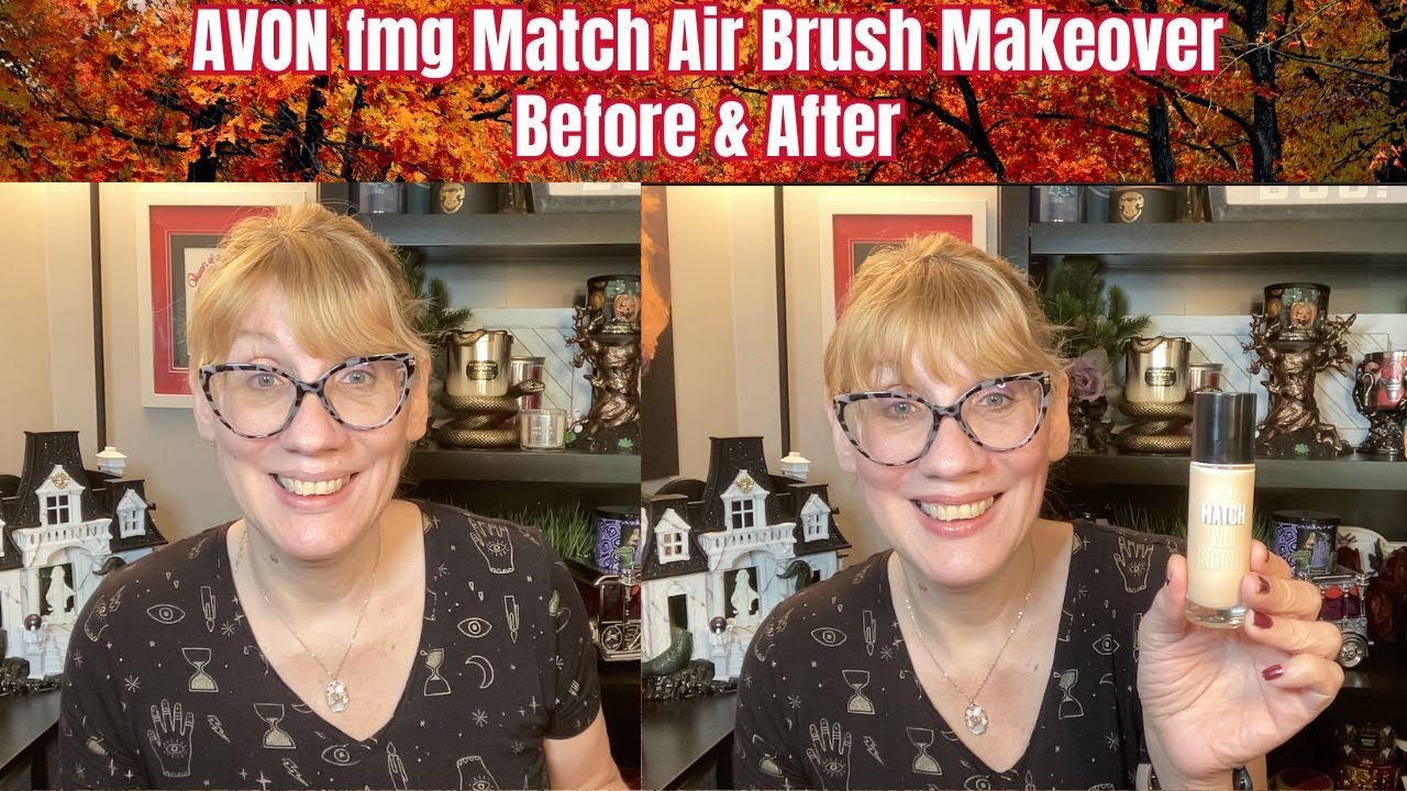 AVON fmg Match Air Brush Makeover - Before & After - YouTube