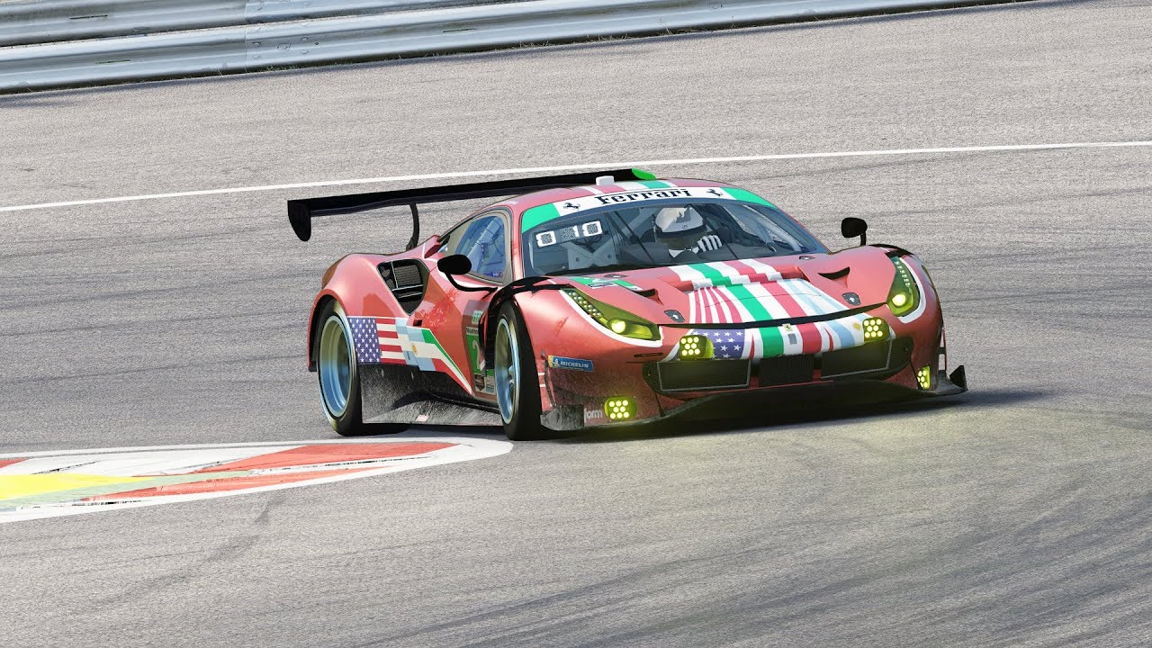 Ferrari 488 GT3 at Red bull Ring - YouTube