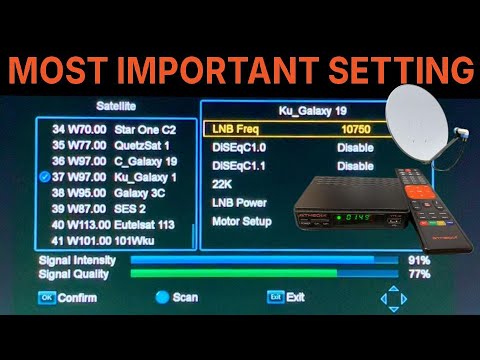 NO Satellite Signal? Fix this important setting in your FTA Satellite ...