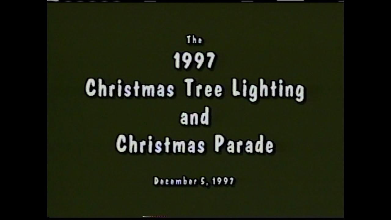 Frankfort Christmas Parade 1997 - YouTube