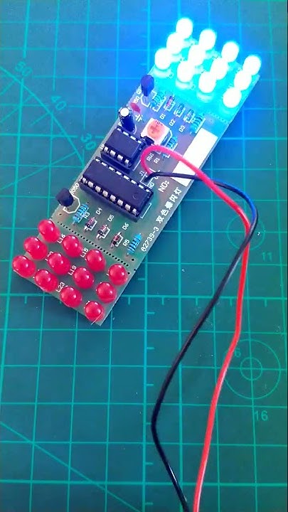 Police strobe light DIY Kit - YouTube