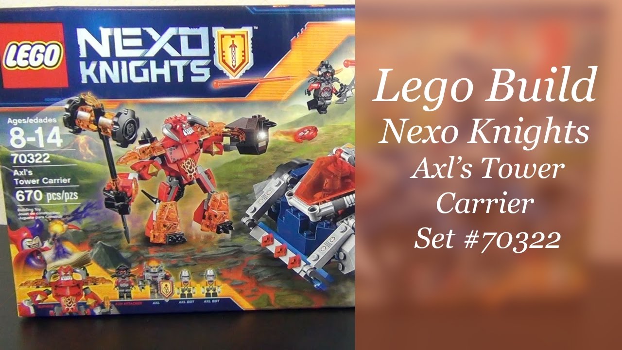 Let's Build - LEGO Nexo Knights Axl's Tower Carrier Set #70322 - Part 1 ...