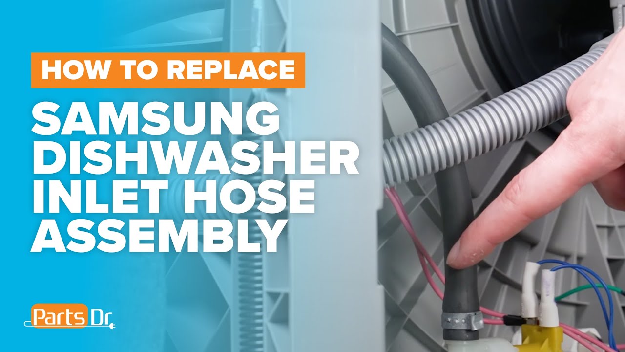 How to replace Inlet Hose Assembly part # DD82-01438A on your Samsung ...