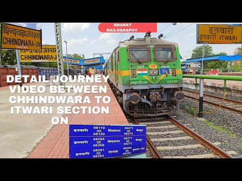 Detailed journey video between Chhindwara - Itwari(008210) #Chhindwara# ...